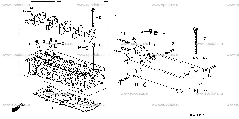 Honda Prelude - spec EX - Genuine parts - Amayama